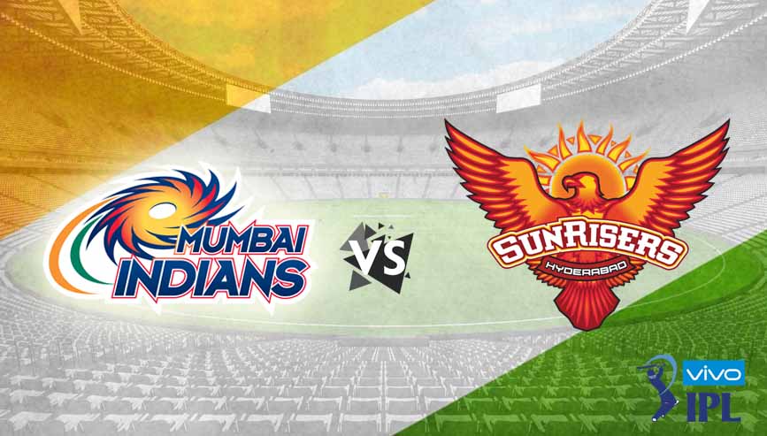 Mumbai Indians v Sunrisers Hyderabad - India Bet Mumbai Indians v Sunrisers Hyderabad - India Bet